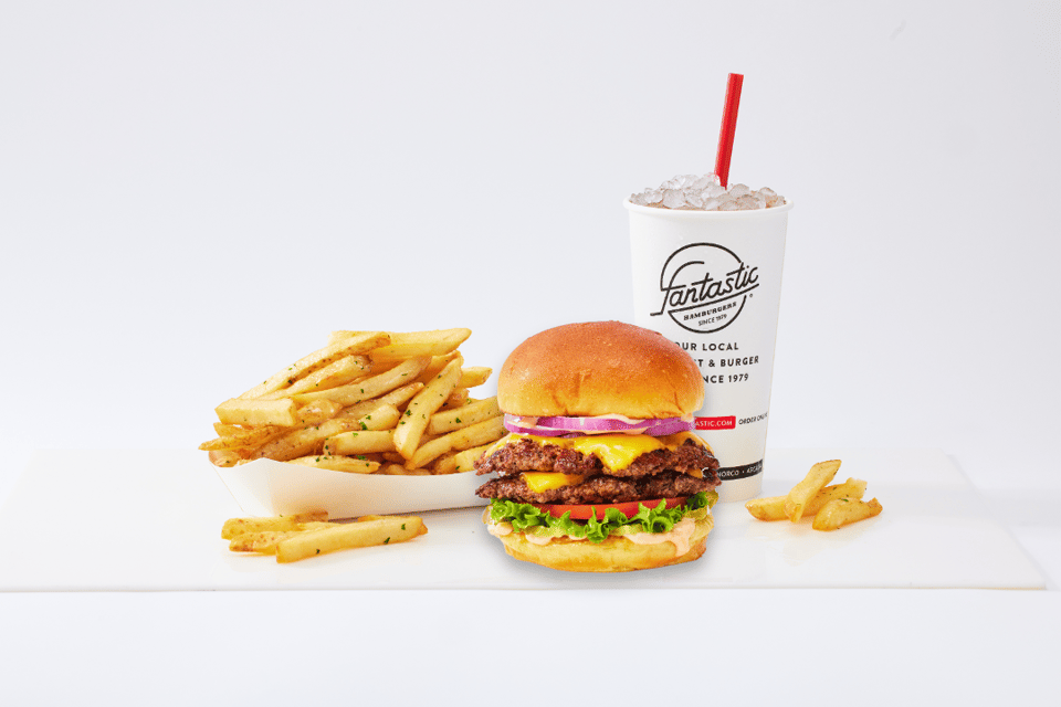 #3 Dbl Ch Burger Combo